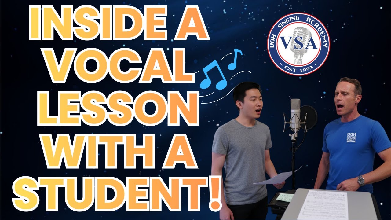 Inside a Vocal Lesson with a Student - YouTube