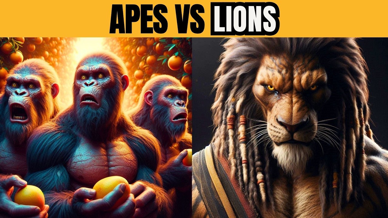 The Lion People’s Divine Vengeance vs Apes - Lion People, Mermaids ...