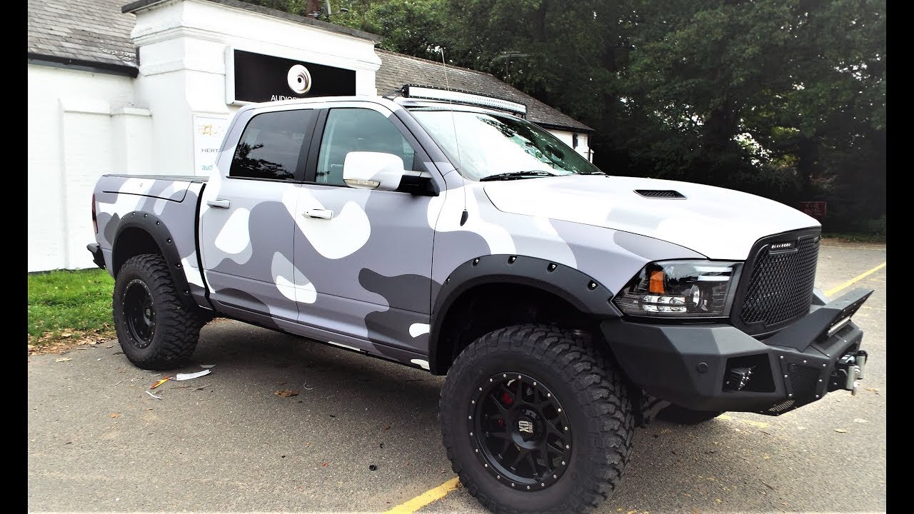 Custom Dodge Ram with an Awesome Sound System. - YouTube