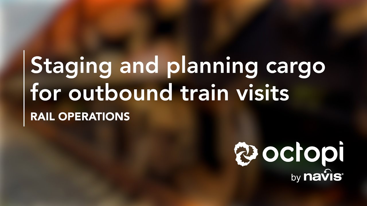Staging & Planning Cargo for Outbound Train Visits - YouTube