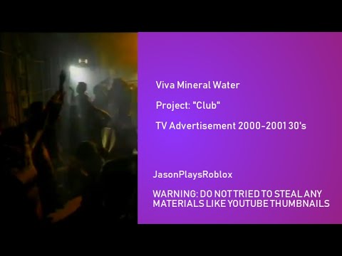 Viva Mineral Water - "Club" TVC 30's (2000) - YouTube