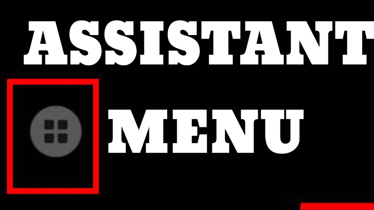 Samsung Mobile Assistant Menu || Home Screen Button on Android 2022 ...