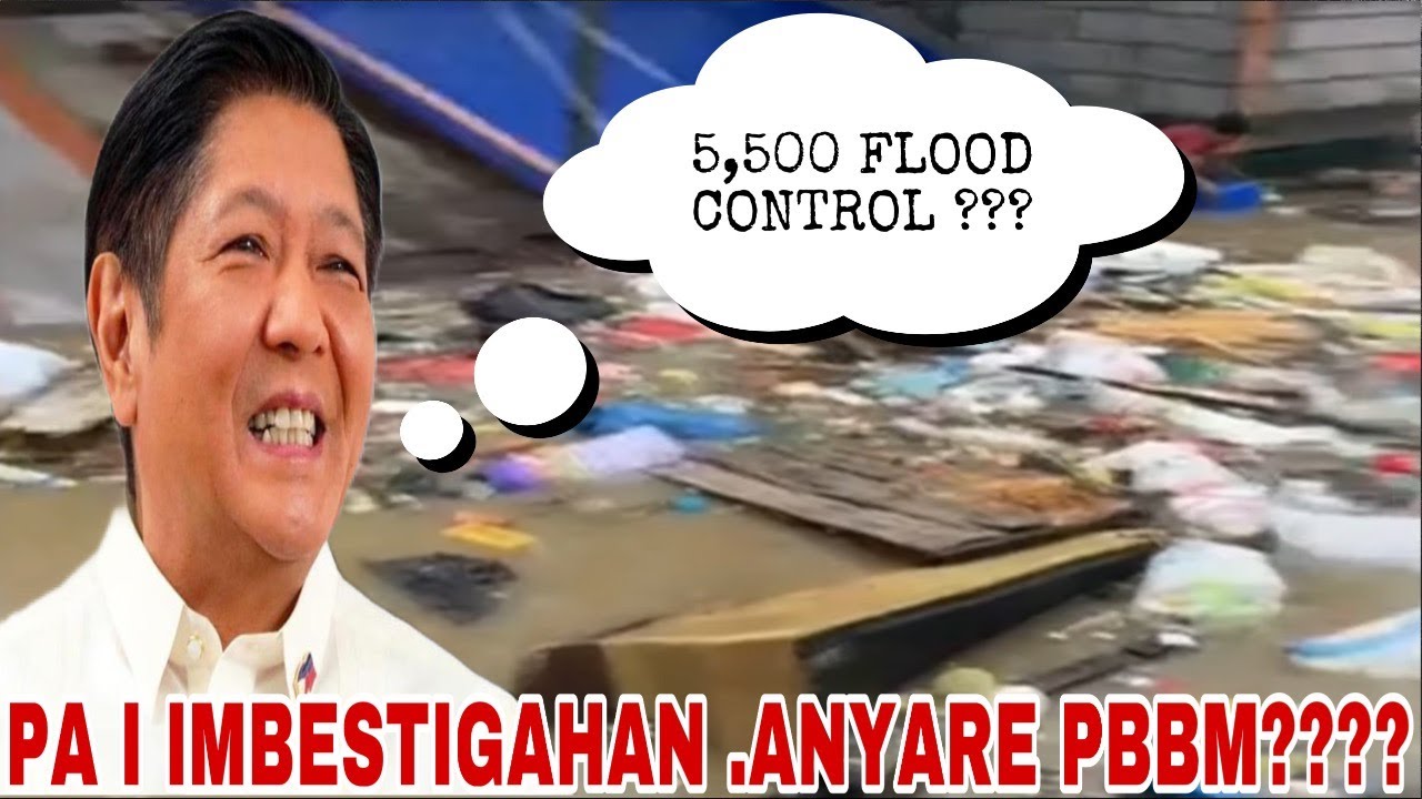 NAG IYAKAN,MGA #DDS DAHIL SA 5,500 FLOOD CONTROL #BBM BUDOL MAN NA ...