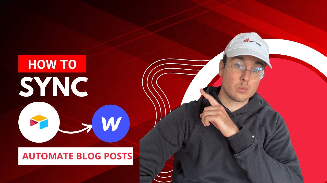 How To Sync Airtable To Webflow Automate Blog Posting 2023 Youtube 5577