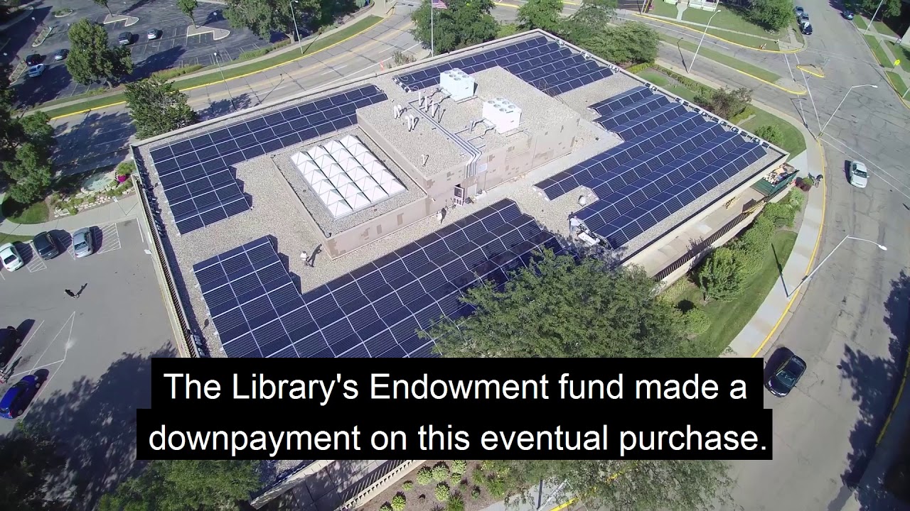 McMillan Memorial Library's Solar Project - YouTube