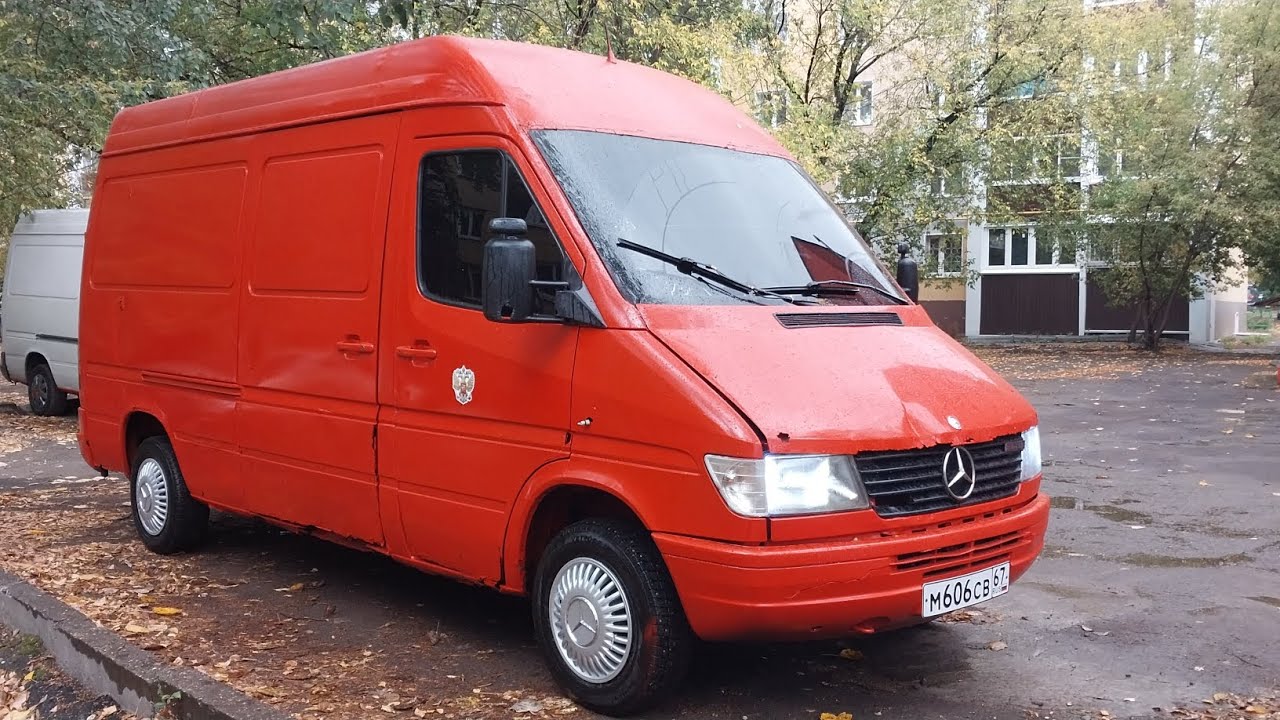 замена термостата Mercedes-Benz Sprinter w901 om601 2.3 #sprinter # ...
