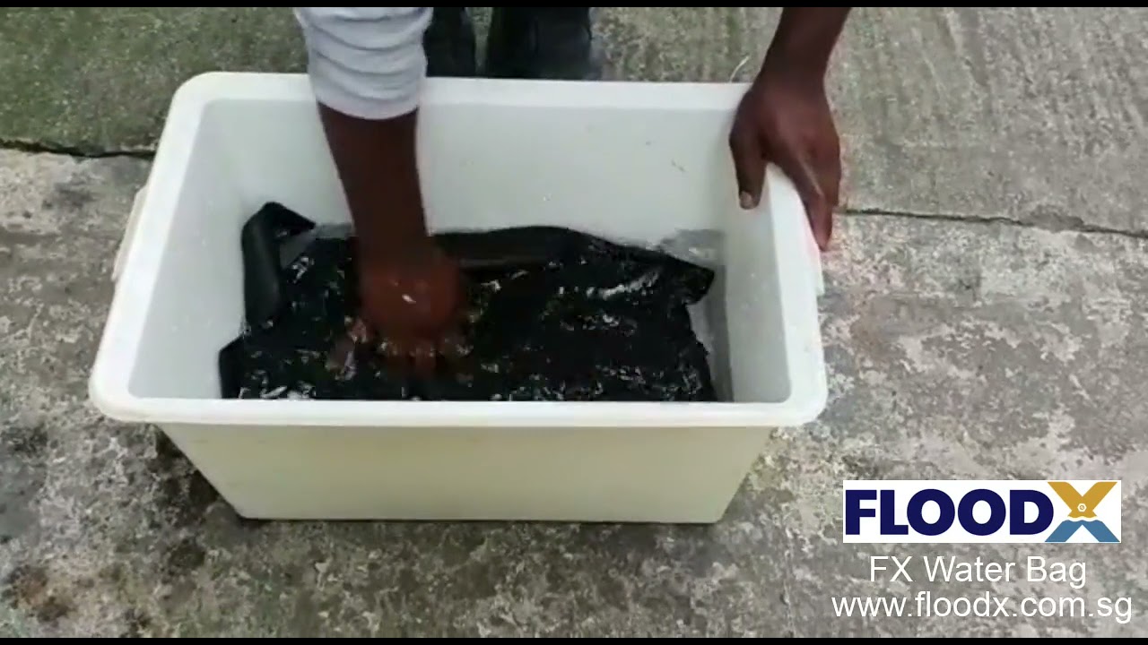 FX Water Bag Inflation Method - YouTube
