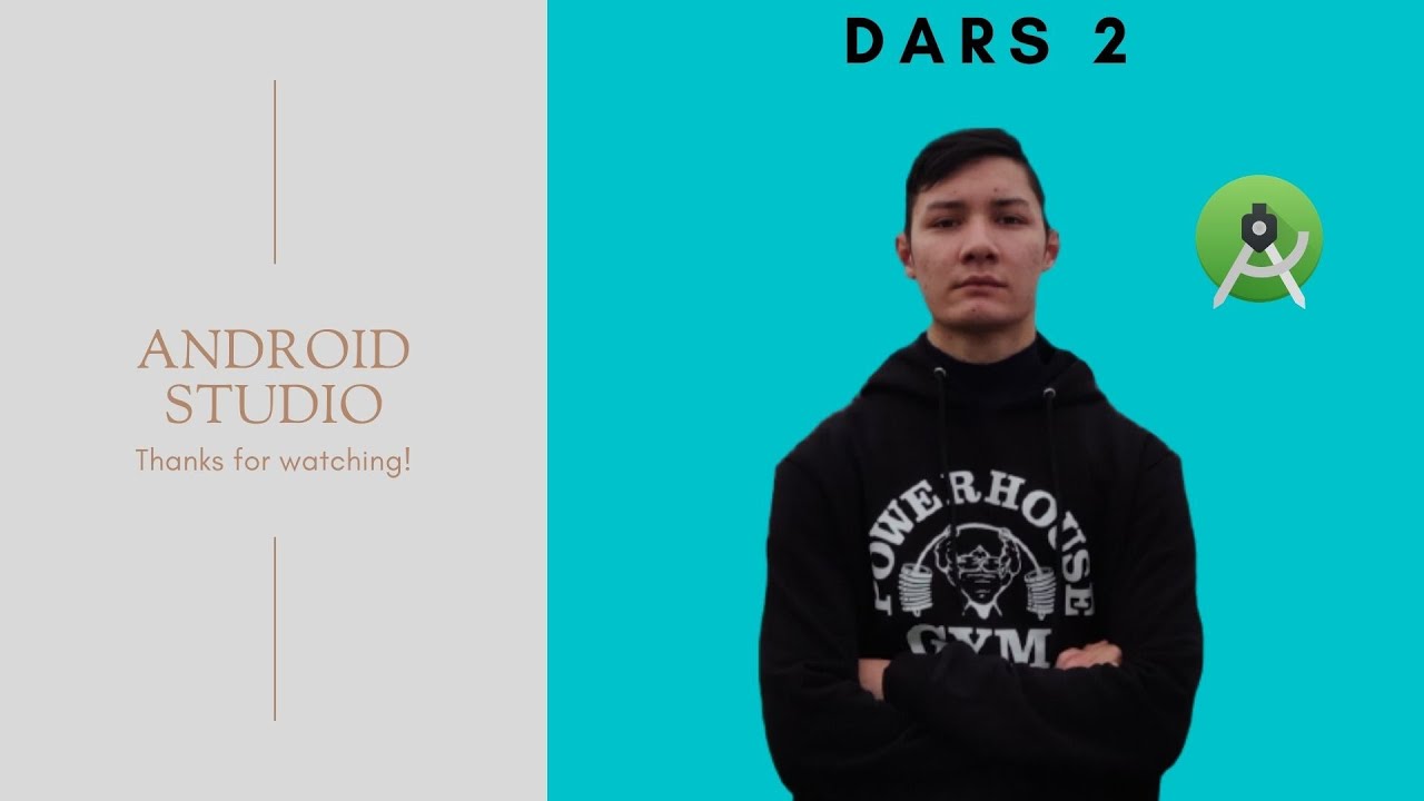 Android Studio Dars 2 - YouTube