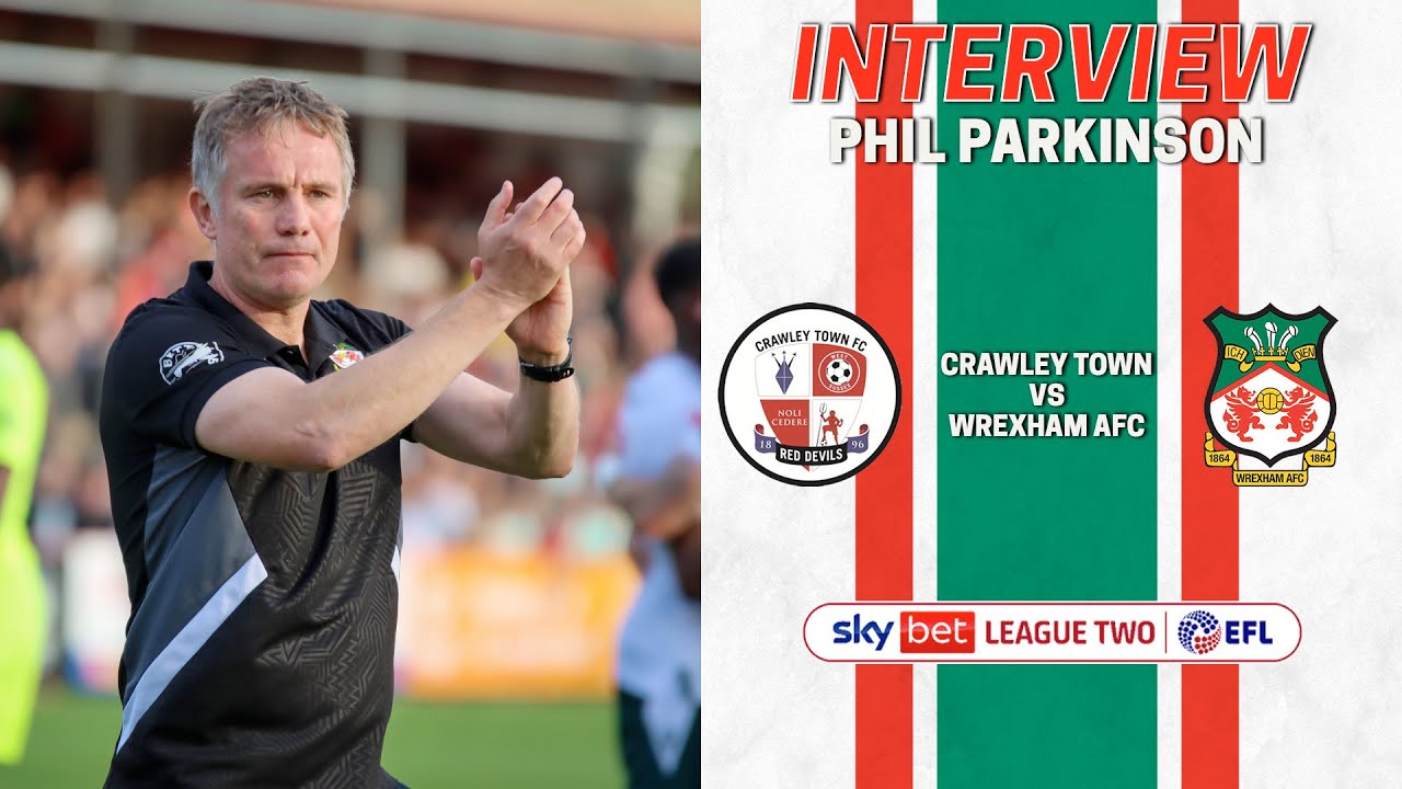 INTERVIEW | Phil Parkinson after Crawley Town - YouTube