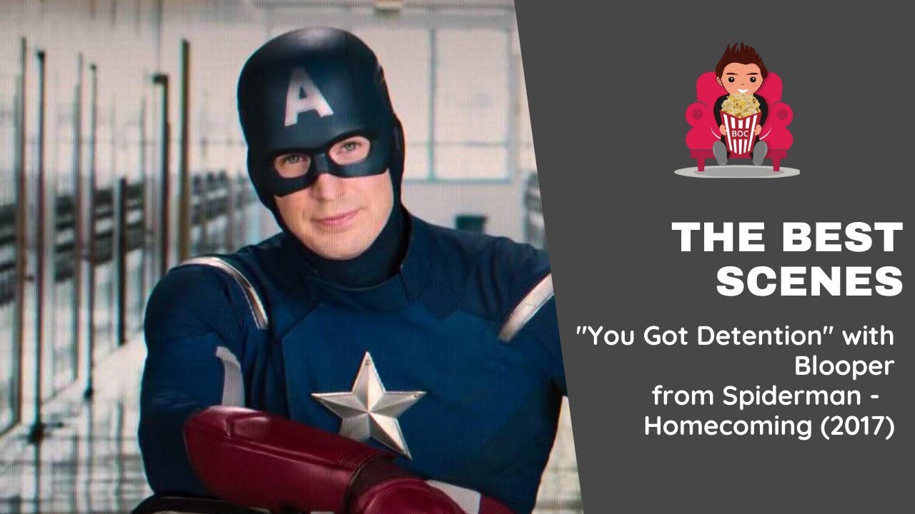Captain America So You Got Detention with Blooper from Spider Man ...