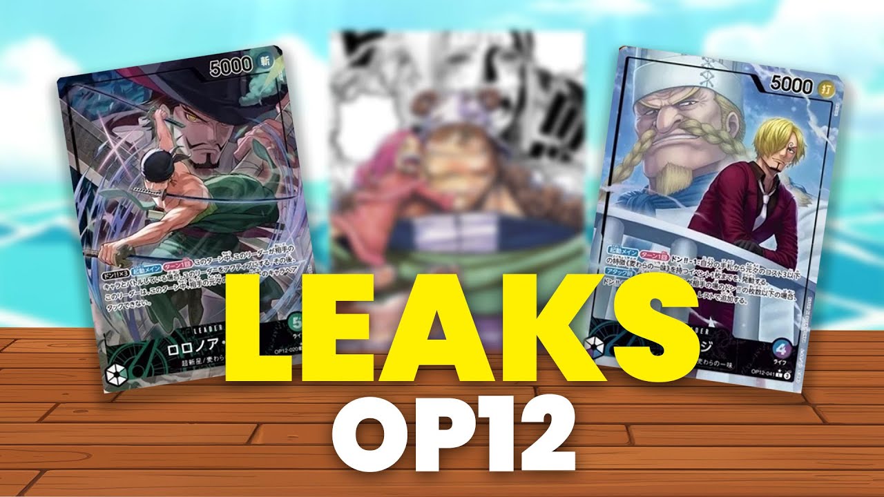 Découverte des leaks de OP12 : La manga risque d'être magique! - YouTube