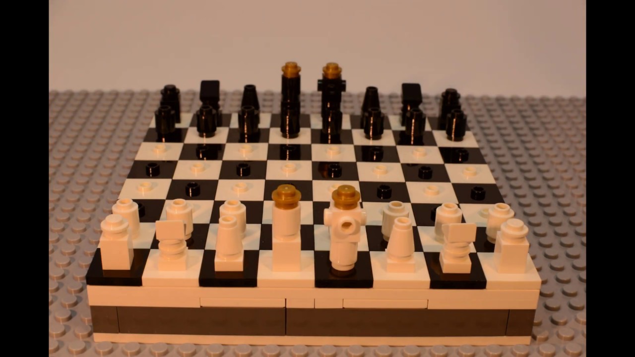 Lego travel chess set MOC - YouTube