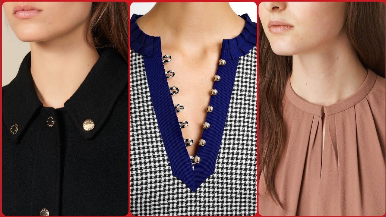 Simple Easy And Stylish Casual Wear Superb Neck Design Idea's - YouTube