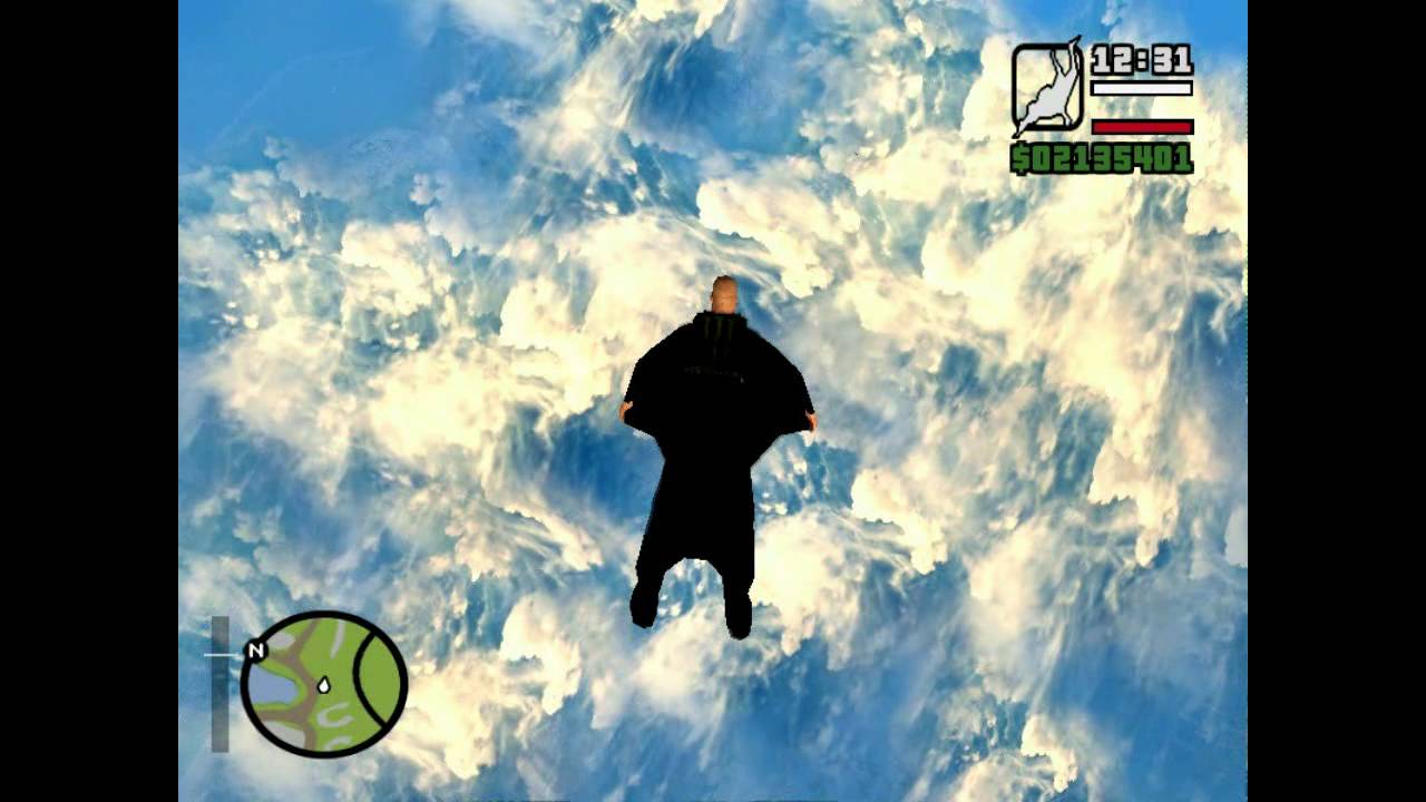 GTA SA Parachute skin and base jump mod+link download - YouTube