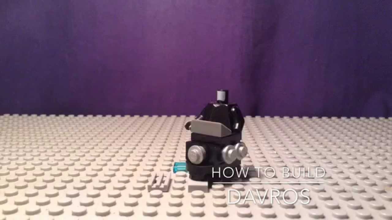 Lego Doctor who how to build 2: Davros - YouTube