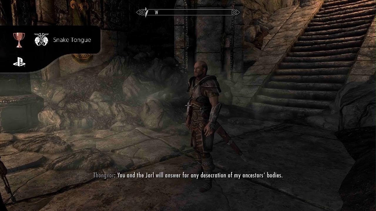 Skyrim - Snake Tongue (BRONZE) - YouTube