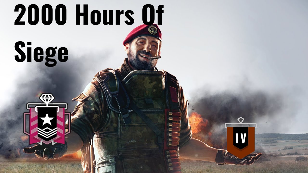 What 2000 Hours Streaming of Ranked Siege Looks Like (And a Bit of ...