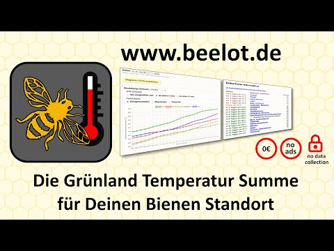 beelot.de Grünlandtemperatursummen für Jedermann