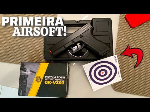 COMPREI MINHA PRIMEIRA AIRSOFT! (sonho de infância)