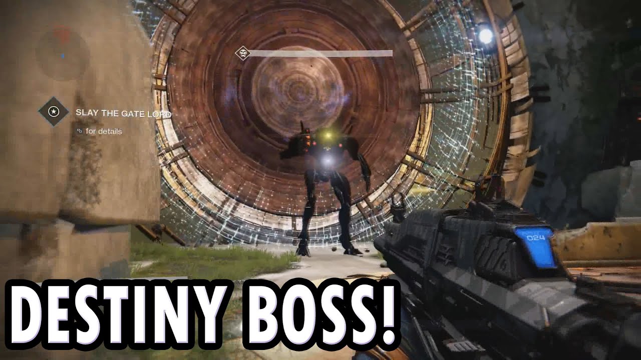 Destiny: How to Kill BOSS Zydron Gate Lord (Destiny Zydron Boss ...