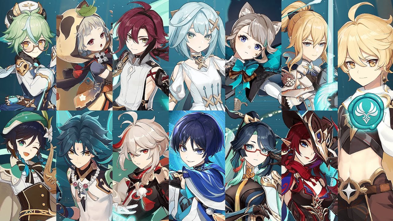 Playing All 13 Anemo Characters As DPS - YouTube