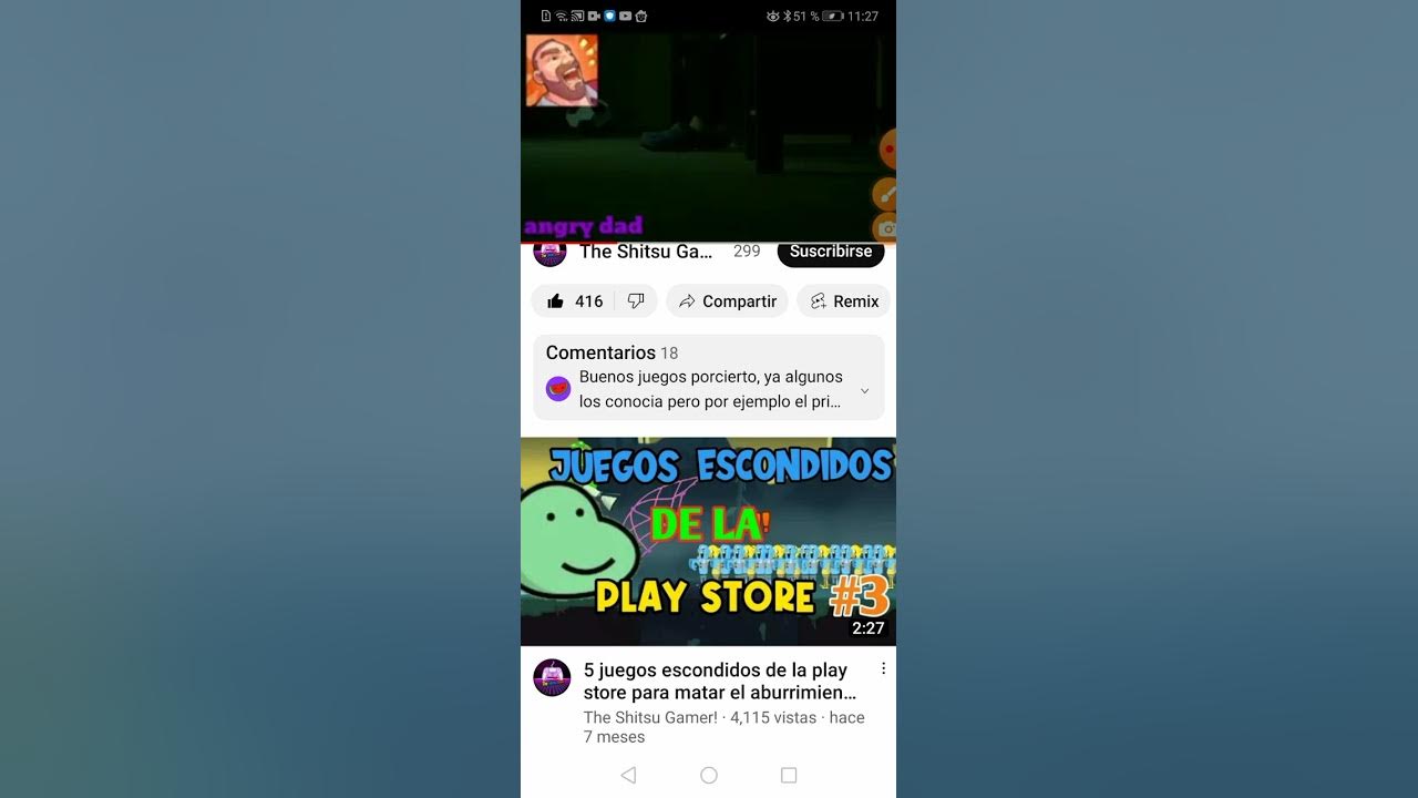 Todos los juegos escondidos de la play Store y estos están horribles - YouTube