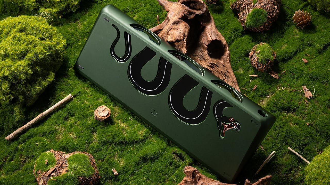 Snake 60 R2 typing sound test - YouTube