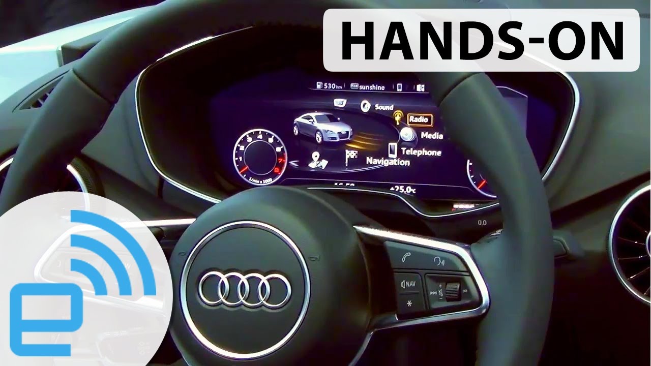 Audi Dash hands-on at CES 2014 | Engadget - YouTube