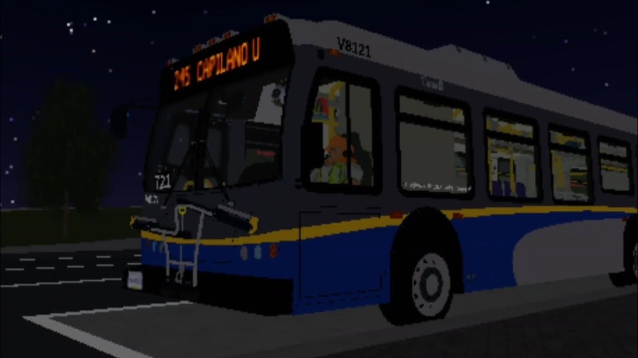 SCBCTA Translink ROBLOX 2009 New Flyer DE60LFR #V8121 w/ @er1ckrailfan ...