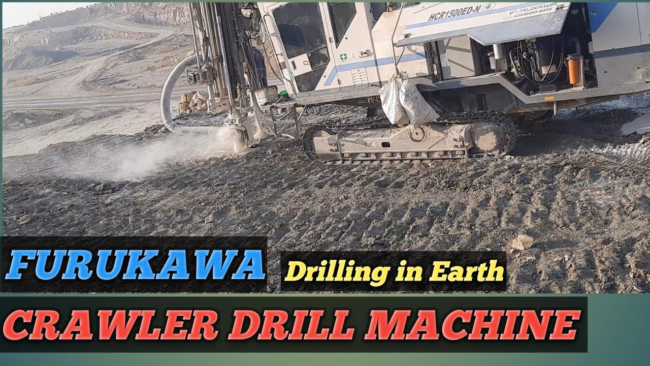 FURUKAWA Crawler Drill Machine,Mining Machinery, How doing hole in ...