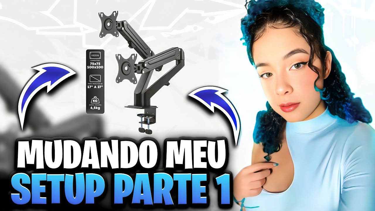 MUDANDO MEU SETUP | PARTE 1 - MAISA FF 💙🦄 - YouTube