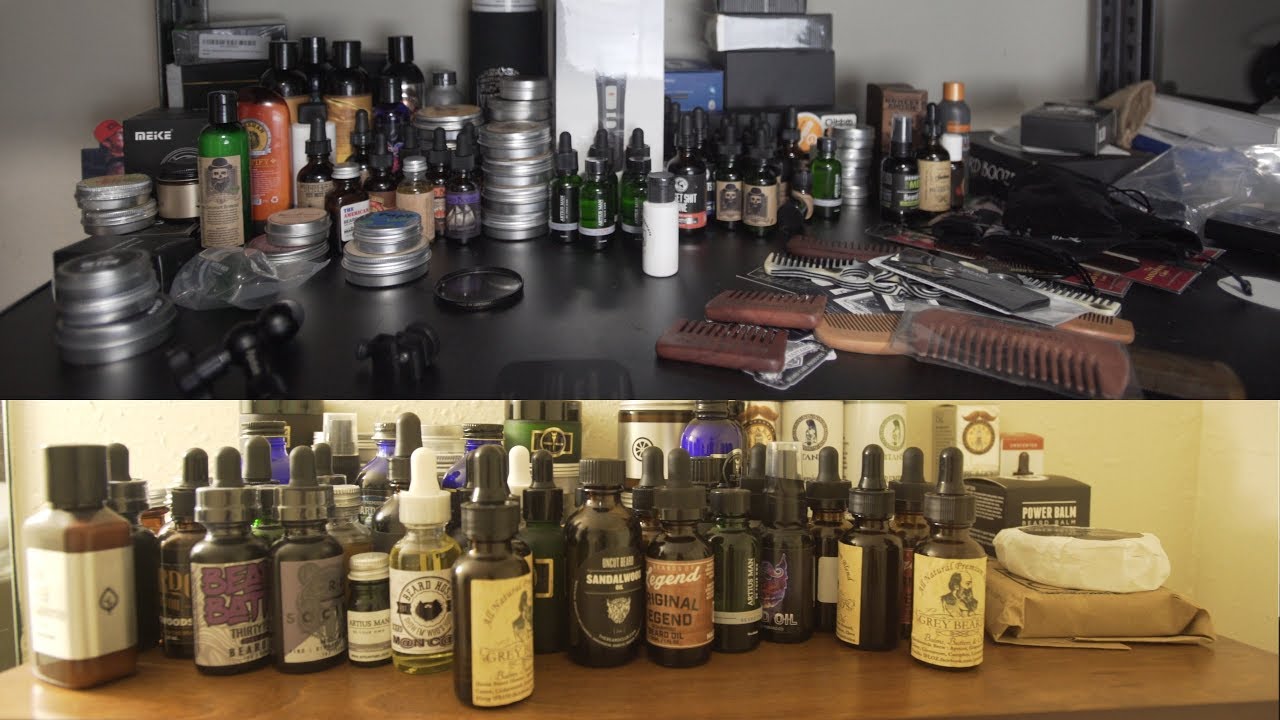 How much Beard Stuff do I have?? | And how YOU can get this much - YouTube