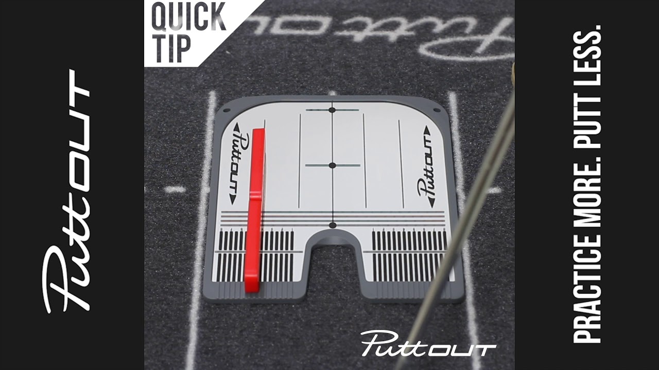 PuttOUT Drill: Putting Mirror Magnetic Guides - YouTube
