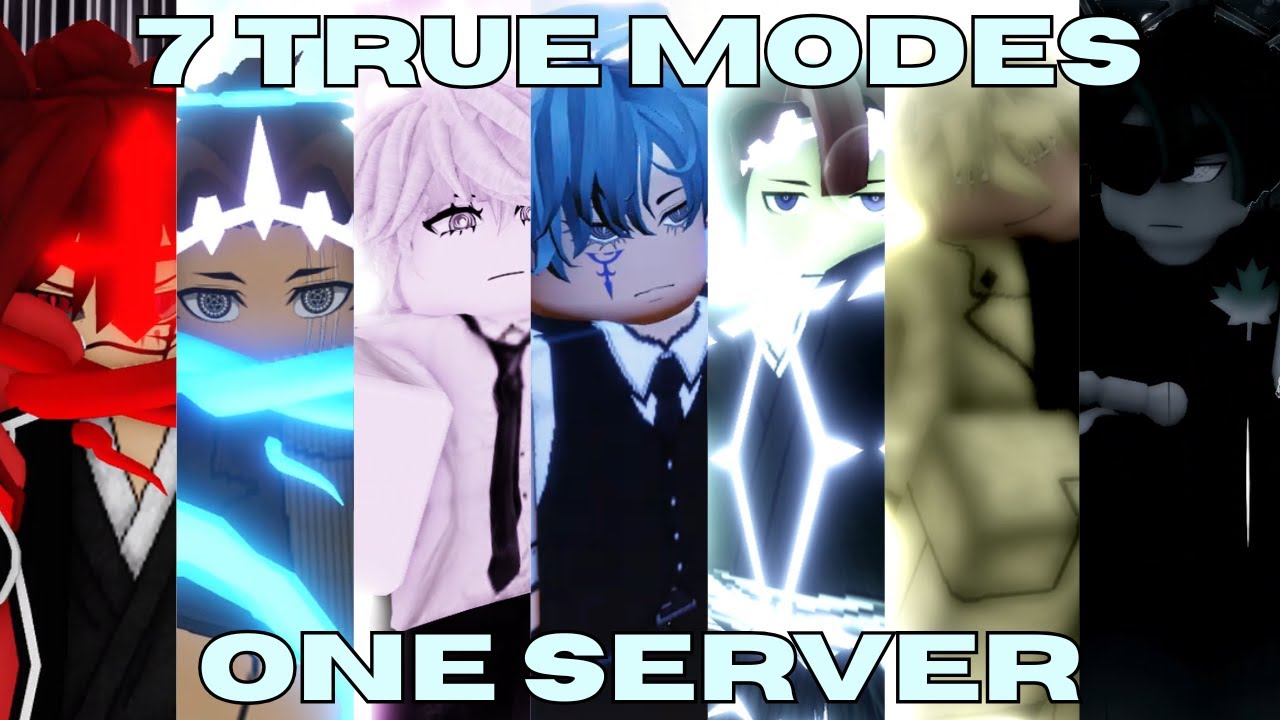 7 TRUE MODES IN ONE SERVER?! | Type Soul - YouTube
