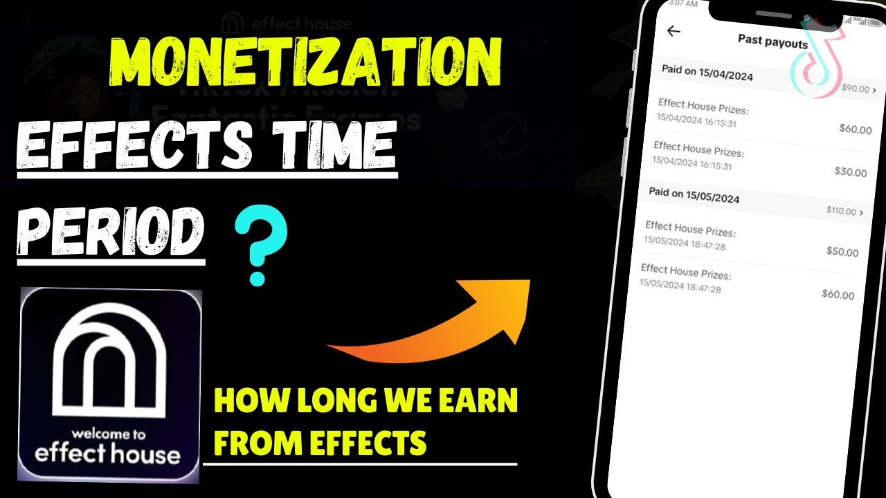 Monetization Effects Time For Earning || Tiktok Filters || Tiktok Effects House - YouTube