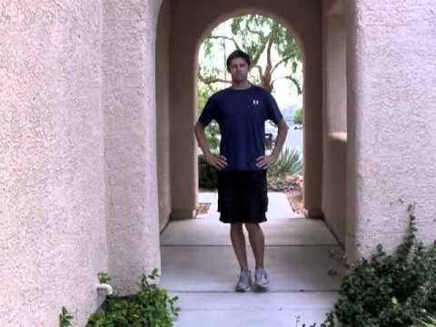 Standing Hip Rotation Exercise - YouTube