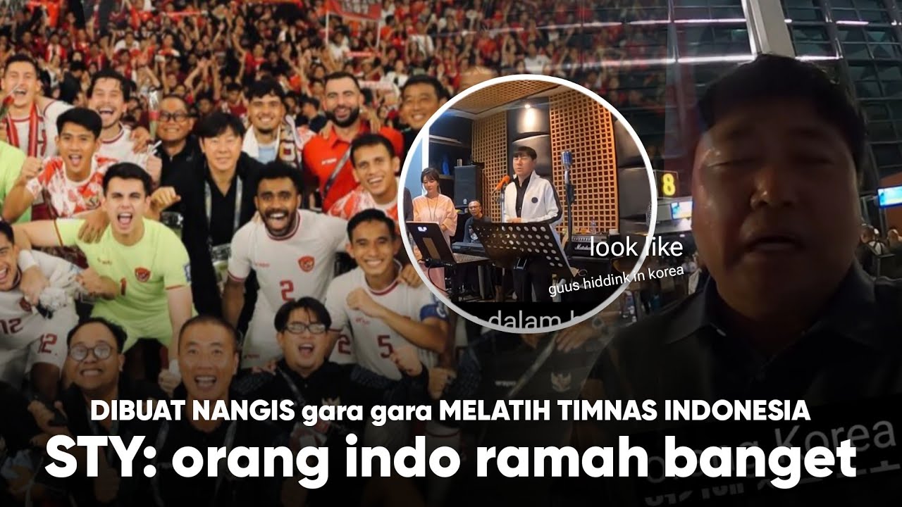 sty dapat perhatian dunia berkat indonesia" curhatan shin tae yong ...