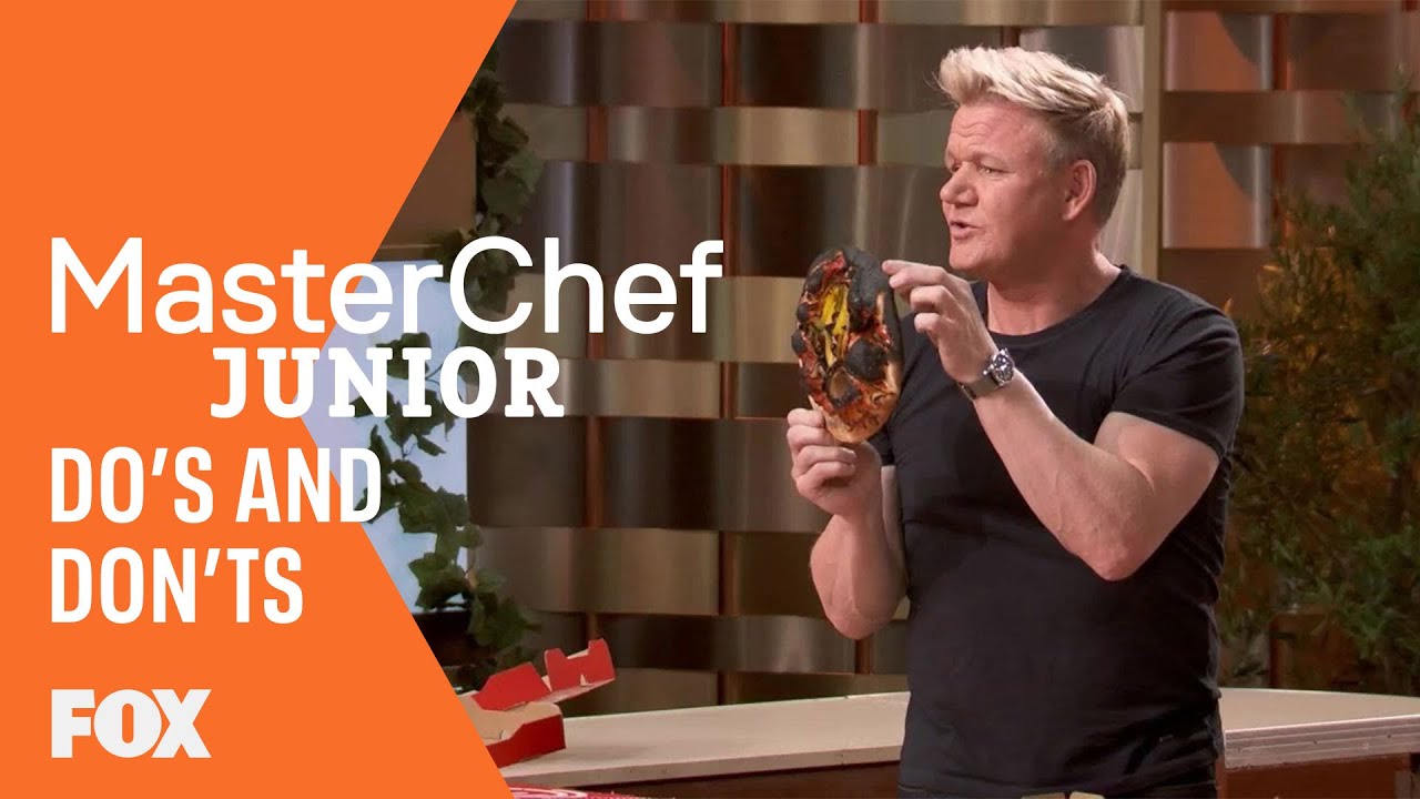 Cooking Do's And Don'ts With Gordon Ramsay | MASTERCHEF JUNIOR - YouTube
