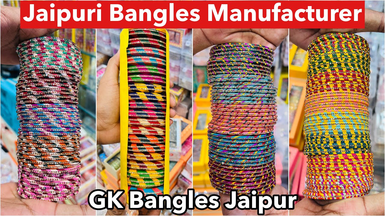 Biggest Bangle Market Jaipur | Bangles Wholesaler In Jaipur 2024 | All ...