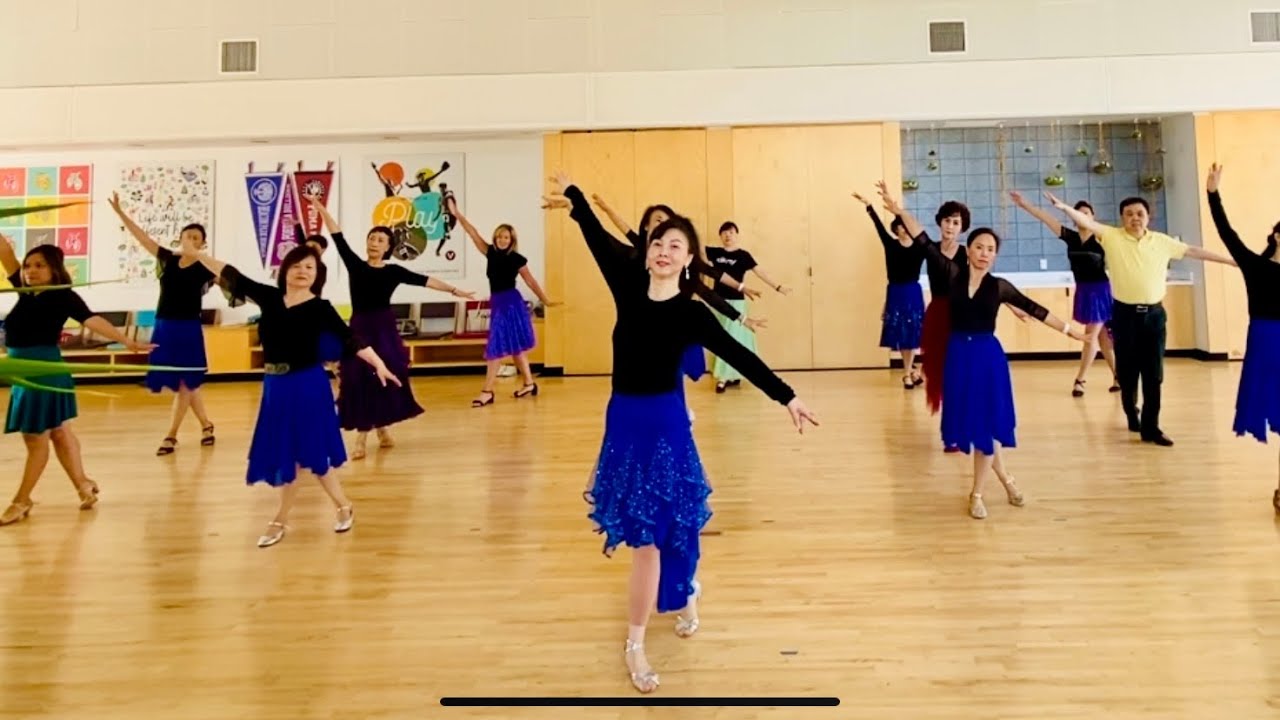 Through It All Waltz Line Dance (Beginner) - YouTube