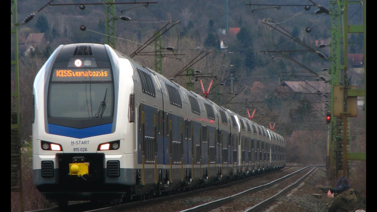 2023.02.25. - Tripla MÁV-Start Stadler KISS - YouTube
