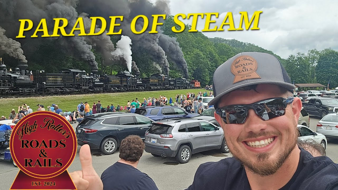 The Most INCREDIBLE Display of STEAM! Cass Parade of Steam 2025 .... plus Steam DOUBLEHEADER ...