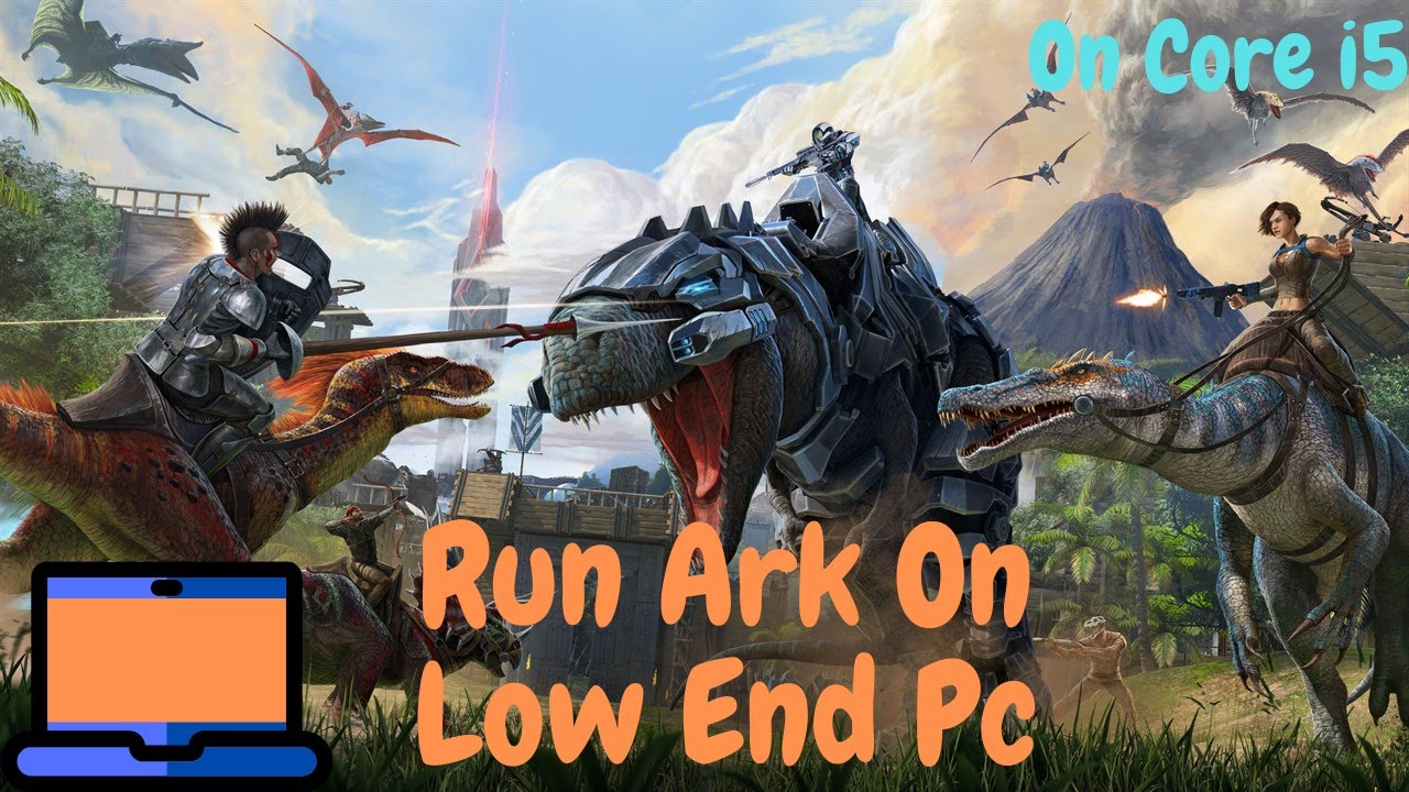 How to run Ark Survival Evolved on a low end PC in Hindi - YouTube