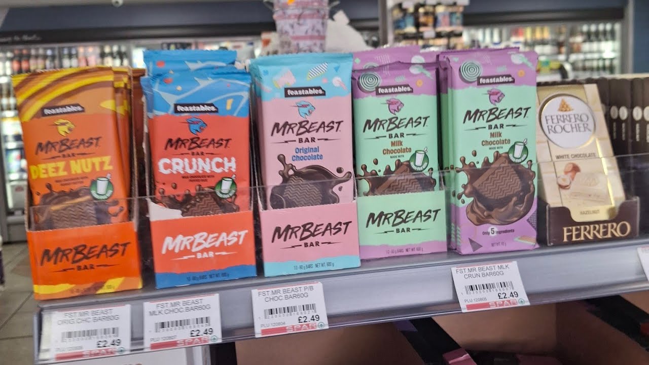 i got the milk chocolate MR BEAST feastable BOX - YouTube