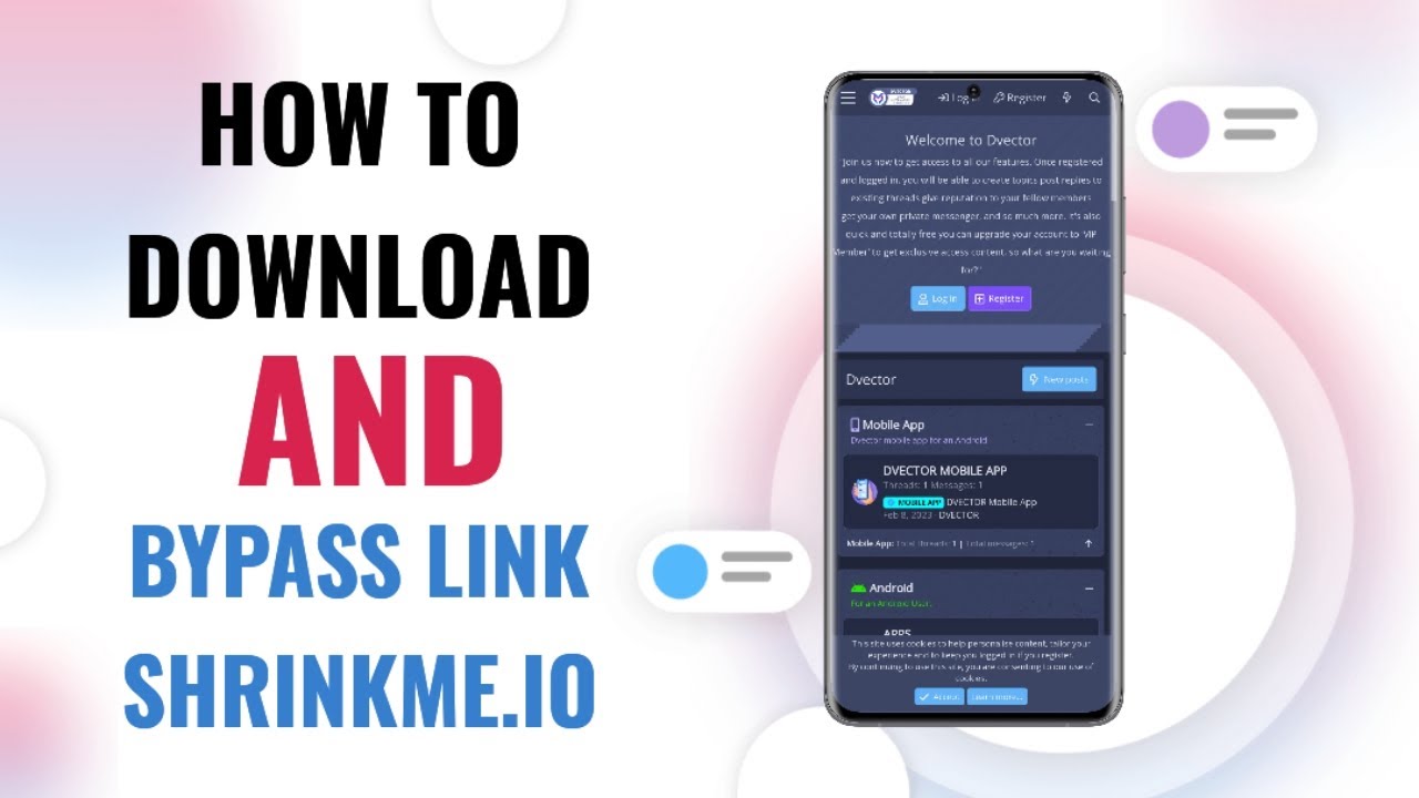 How to download and Bypass link shrinkme.io - YouTube