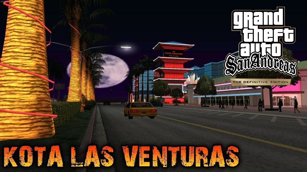 Welcome to Las Venturas - GTA SA Definitive Part 8 - YouTube