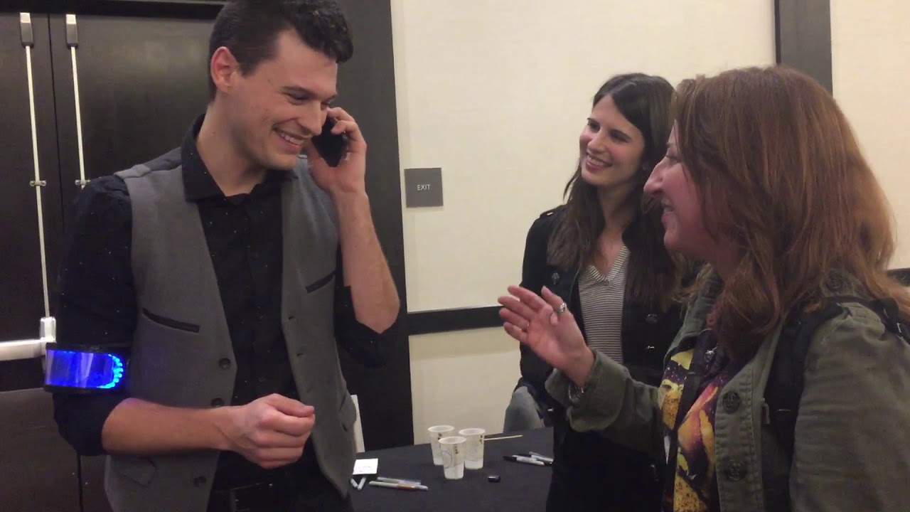 Meeting Bryan Dechart and Amelia Rose Blaire - YouTube