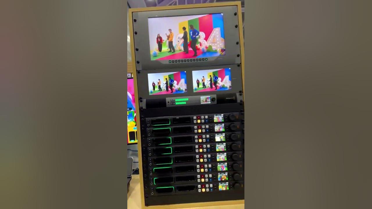 Toàn cảnh gian trưng bày của Blackmagic Design tại triển làm Broadcast Asia vừa qua tại ...