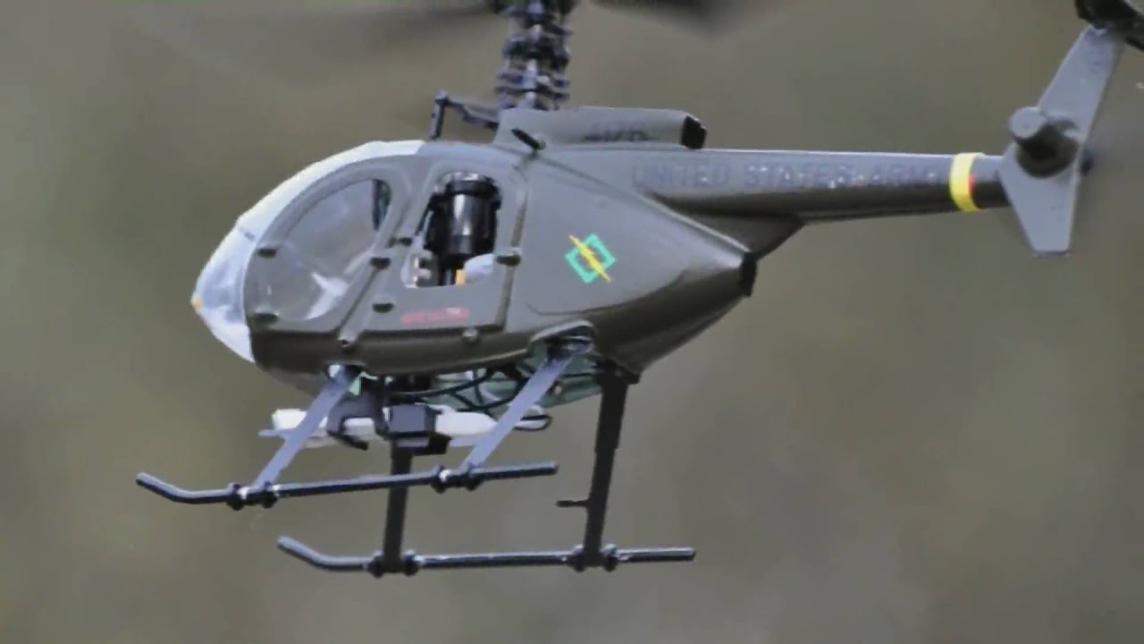 Eflite Blade mSR 'Loach' Flying Outside - YouTube
