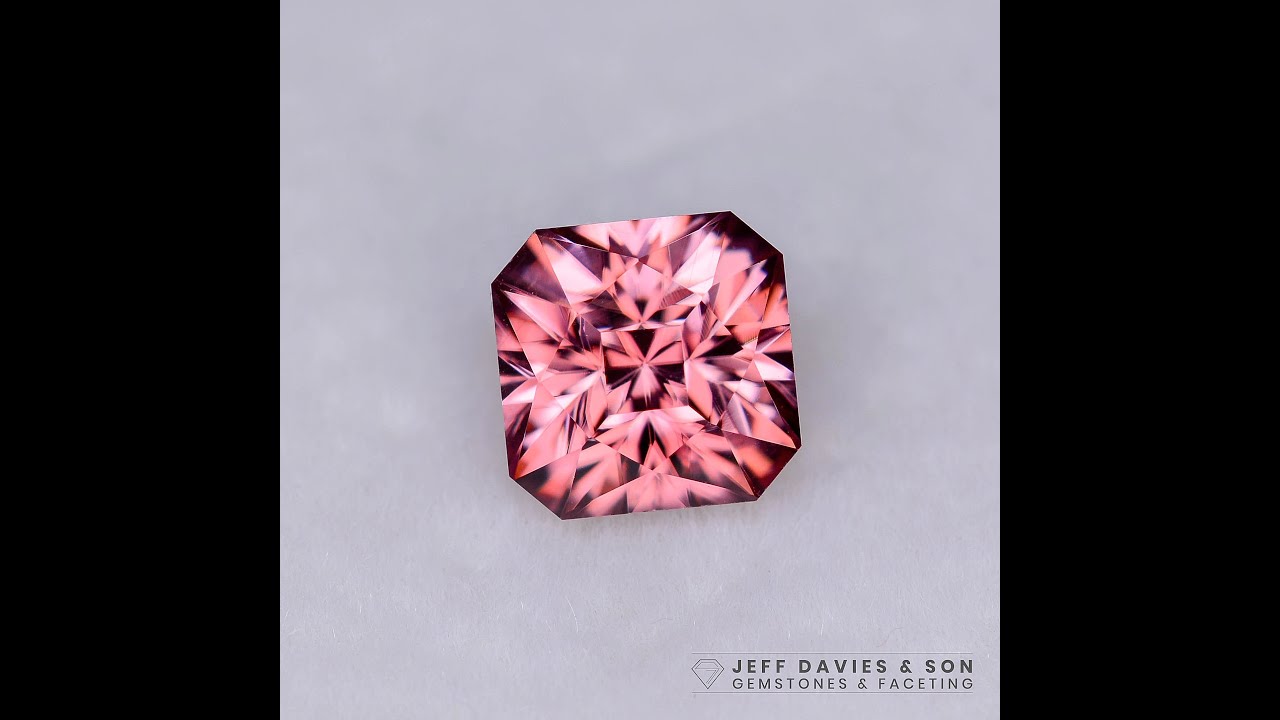 2.51ct pink Zircon - Tanzania - YouTube